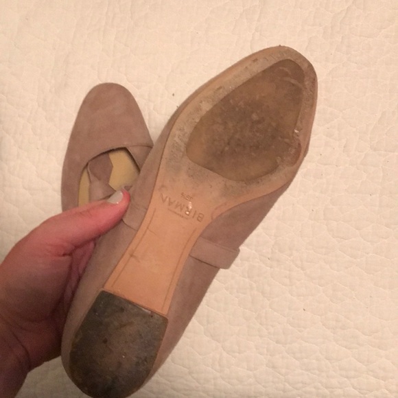 Birman | Shoes | Beigenude Birman Tie Ballet Flats | Poshmark